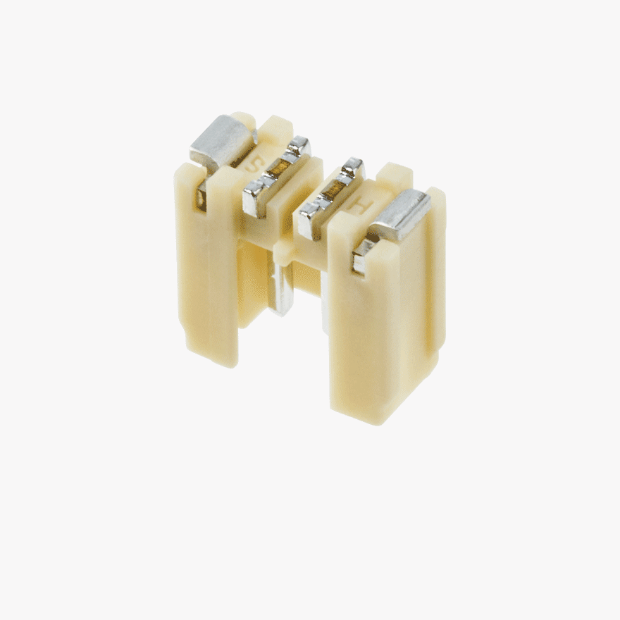 015 2pin Male Connector Vertical Natural SMT type - UJU ELECTRONICS