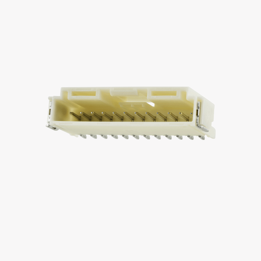 020 Small Blistering Less 12Pin Male Connector Horizontal Natural SMT ...