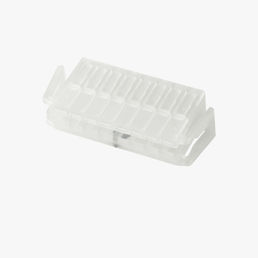 PCB Slot 8Pin Female Connector Natural - UJU ELECTRONICS