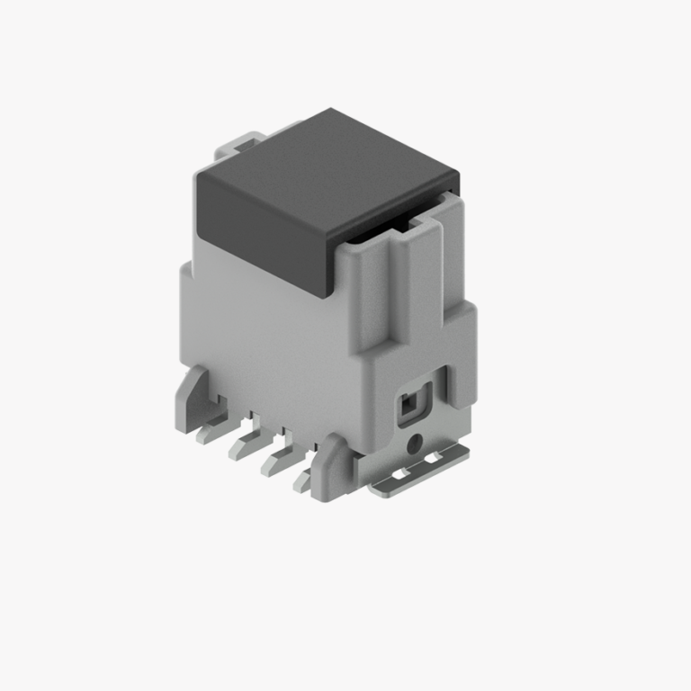 020 4Pin Male Connector Vertical Natural SMT type - UJU ELECTRONICS
