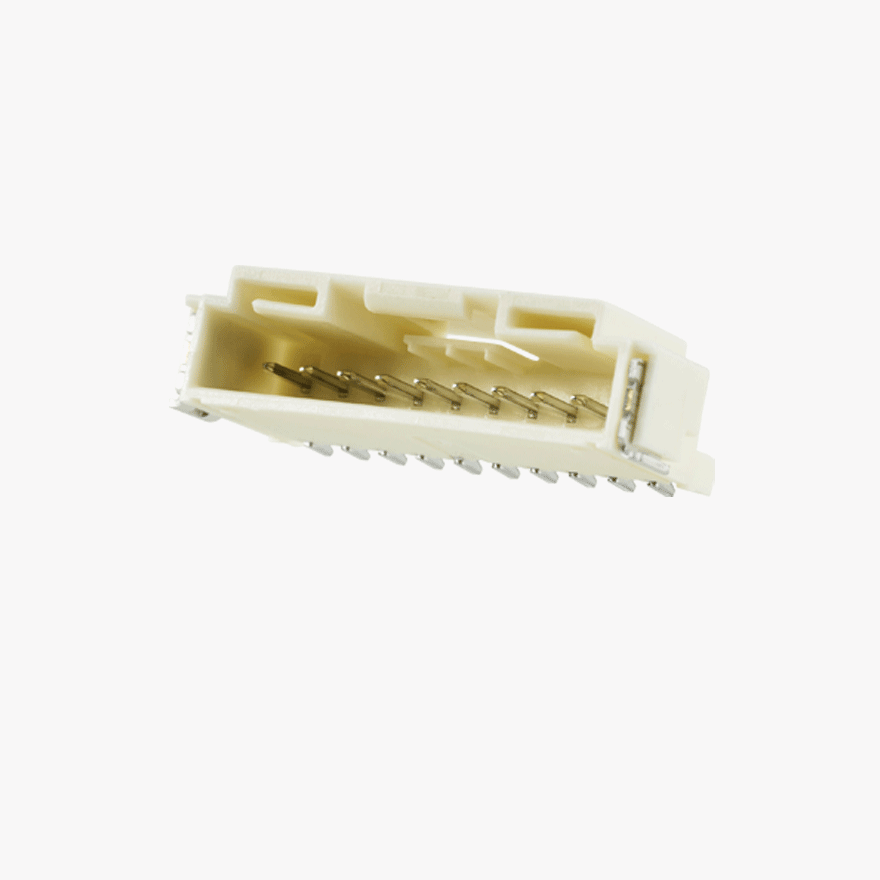 020 Small Blistering Less 10Pin Male Connector Horizontal Natural SMT ...