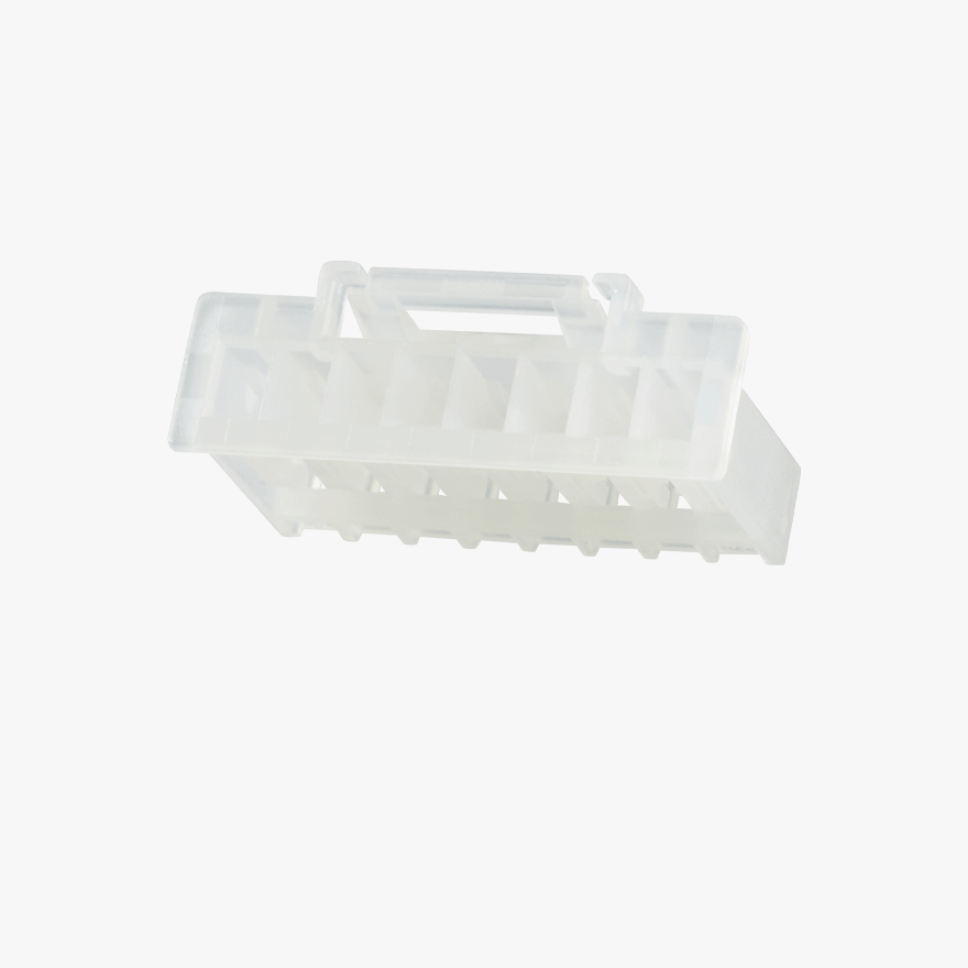 020 Small Blistering Less 8Pin Female Connector Natural - UJU ELECTRONICS