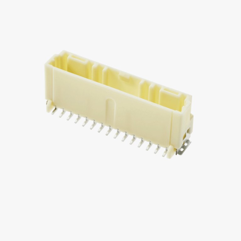 020 Double Lock 15Pin Male Connector Vertical Natural SMT type AU ...
