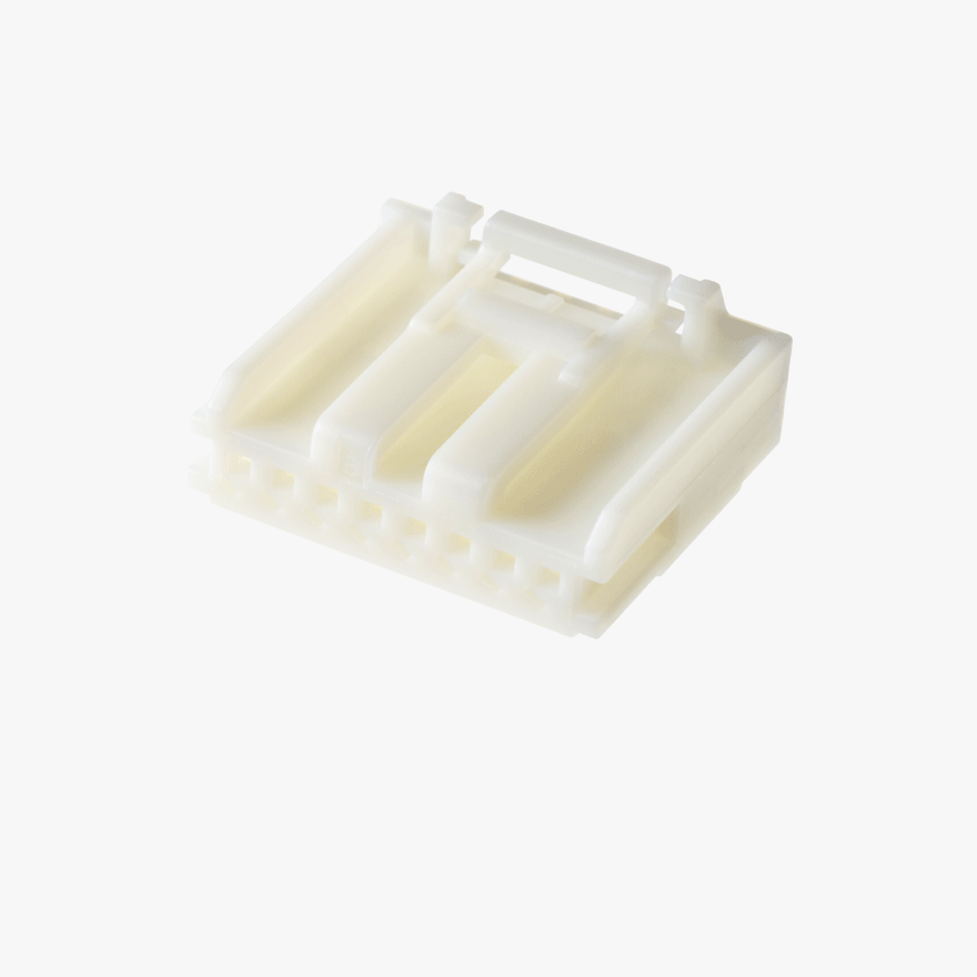 025 8Pin Female Connector Natural - UJU ELECTRONICS