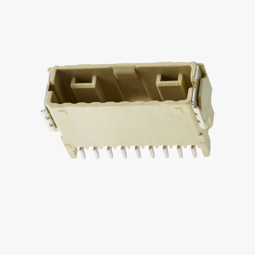 020 8Pin Male Connector Horizontal Natural SMT type - UJU ELECTRONICS