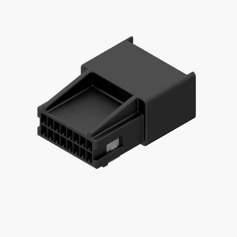 025 II 16Pin Male Connector Black Wire to Wire type - UJU ELECTRONICS