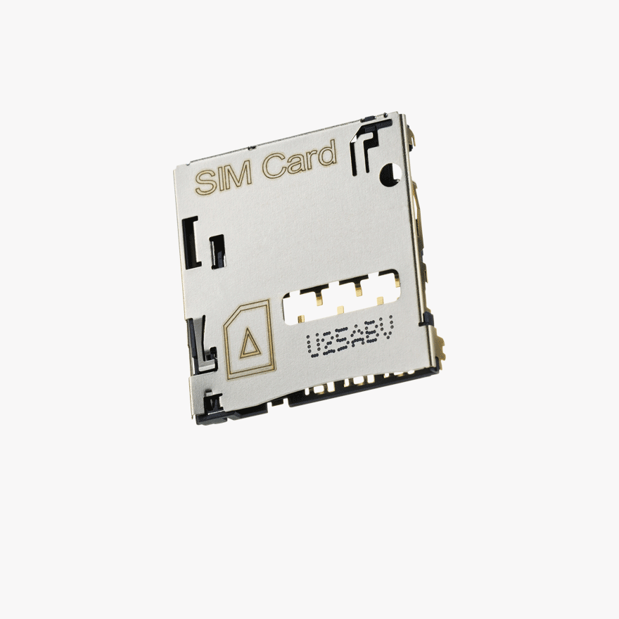 TS3 MICRO SIM 6P 1.27Height - UJU ELECTRONICS