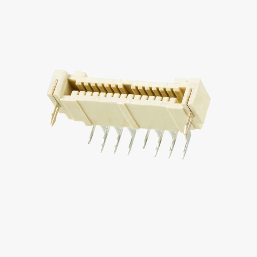 LED POWER Series 1.0Pitch 14Pin 4.6Height FFC Connector Receptacle ...