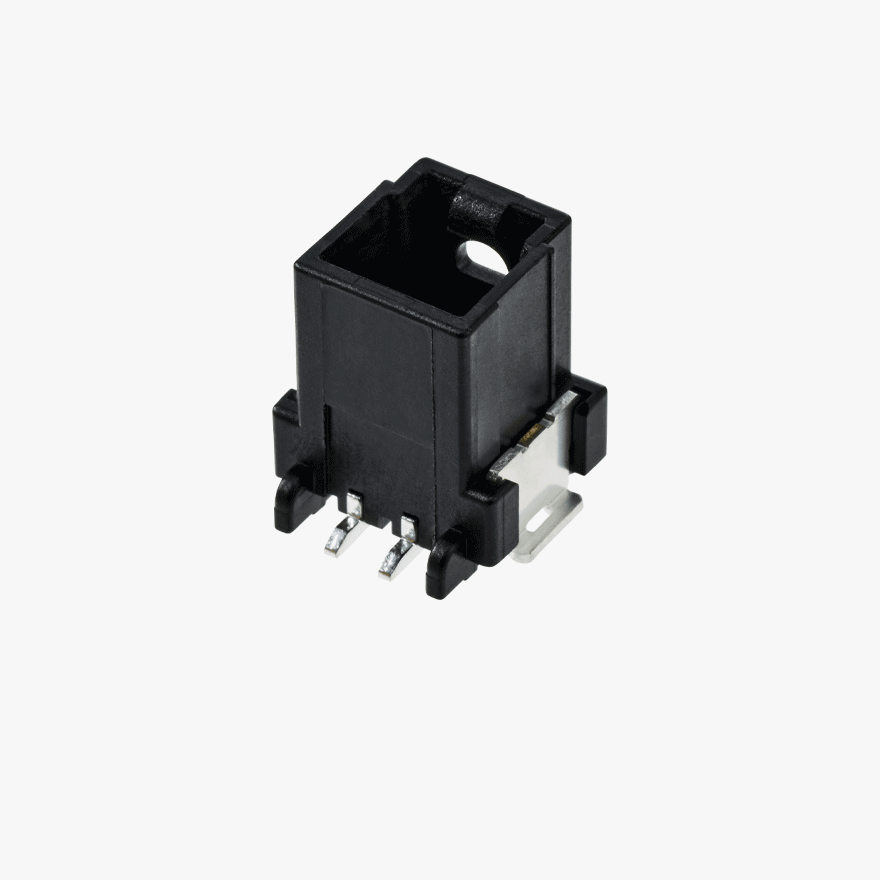 020 Small Blistering Less 2Pin Male Connector Vertical Black SMT type ...