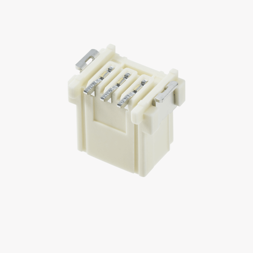 020 Small Blistering Less 3Pin Male Connector Vertical Natural SMT type ...