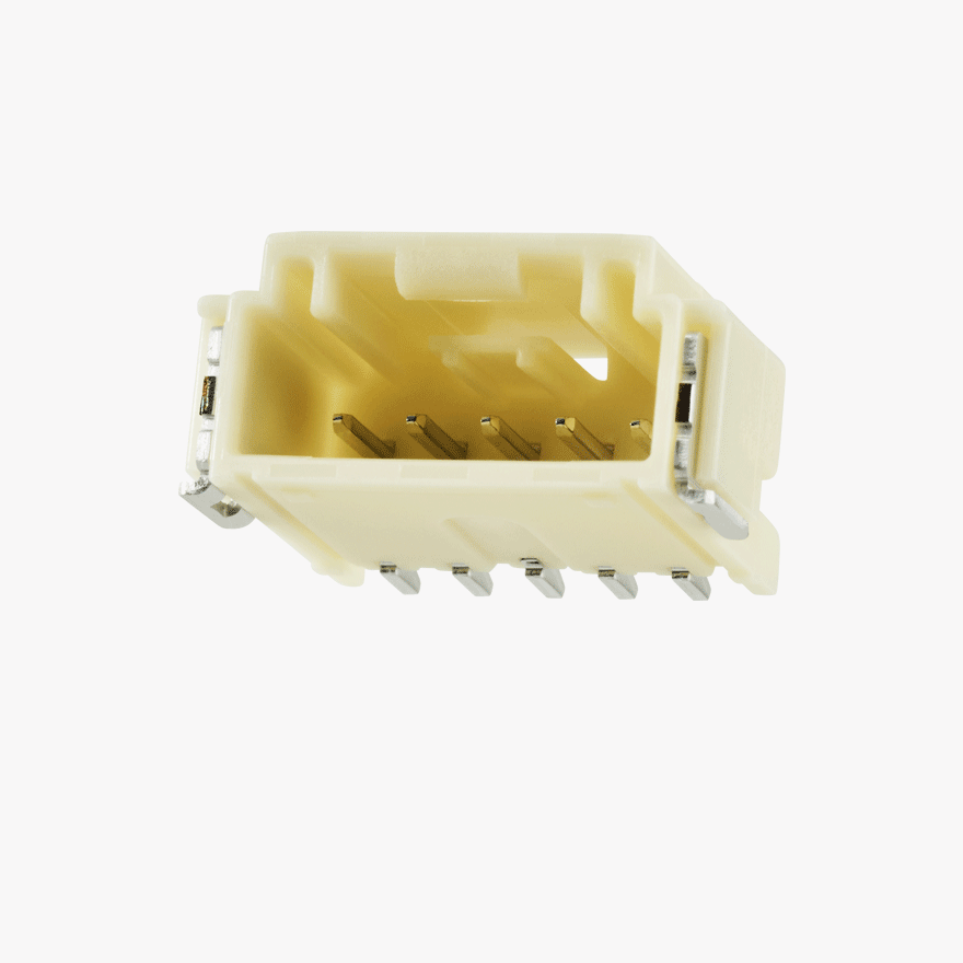 020 Small Blistering Less 5Pin Male Connector Horizontal Natural SMT ...
