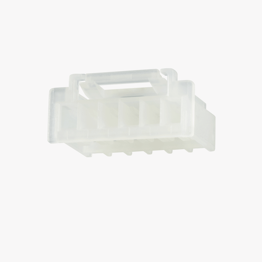 020 Small Blistering Less 6Pin Female Connector Natural - UJU ELECTRONICS