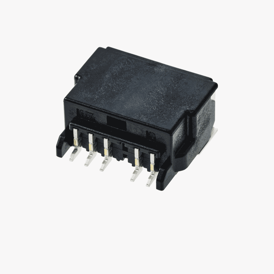 020 Double Lock & CPA 5Pin Male Connector Horizontal Natural SMT type ...