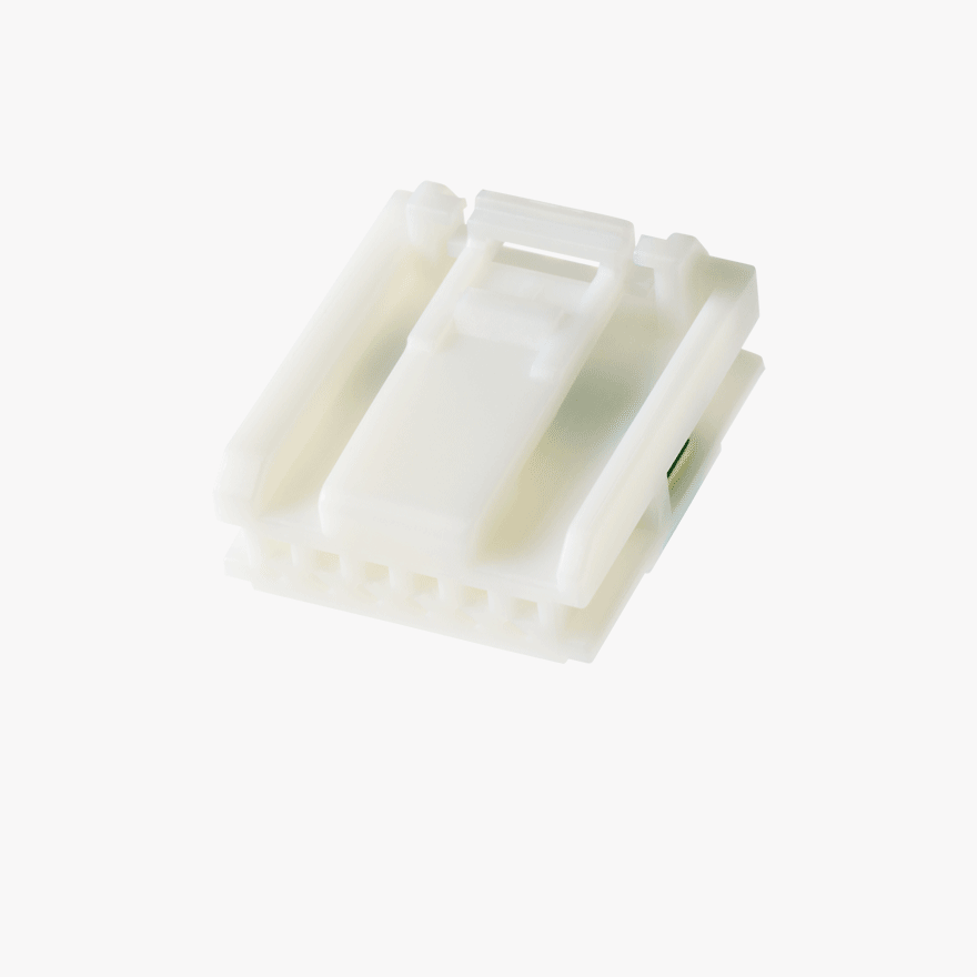 025 6Pin Female Connector Natural - UJU ELECTRONICS