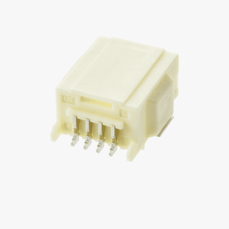 025 Double Lock 4Pin Male Connector Horizontal Natural SMT type - UJU ...