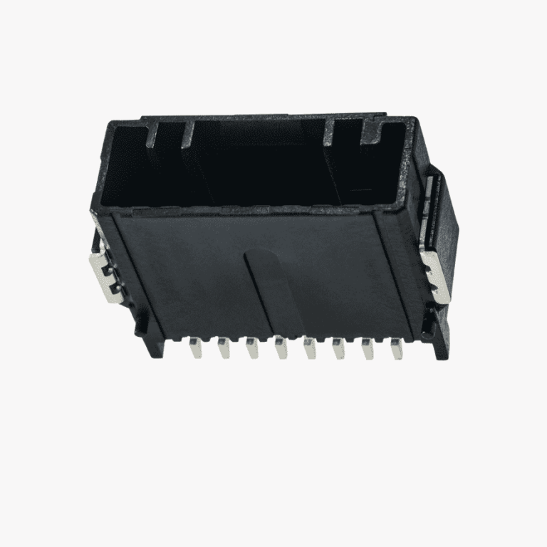 025 Double Lock 8Pin Male Connector Horizontal Black SMT type - UJU ...