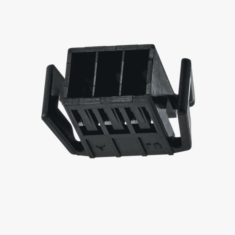PCB Slot 3Pin Female Connector Black - UJU ELECTRONICS