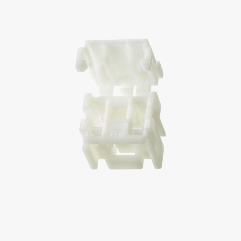 PCB Slot 2Pin Female Connector Vertical Natural - UJU ELECTRONICS