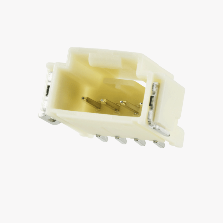 020 Small Blistering Less 4Pin Male Connector Horizontal Natural SMT ...