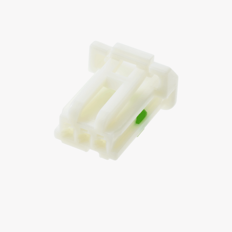 020 Double Lock 3Pin Female Connector Natural - UJU ELECTRONICS