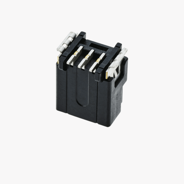 020 Double Lock 3Pin Male Connector Vertical Black SMT type AU Terminal ...