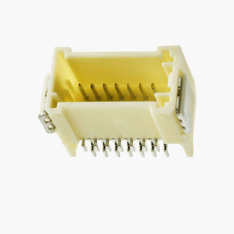 020 Double Lock Two Row 14Pin Male Connector Horizontal Natural SMT ...