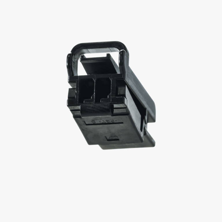 025 Double Lock 2Pin Female Connector Black - UJU ELECTRONICS