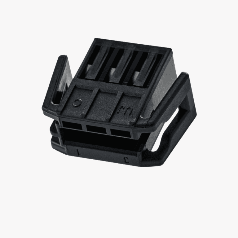 PCB Slot 3Pin Female Connector Black - UJU ELECTRONICS