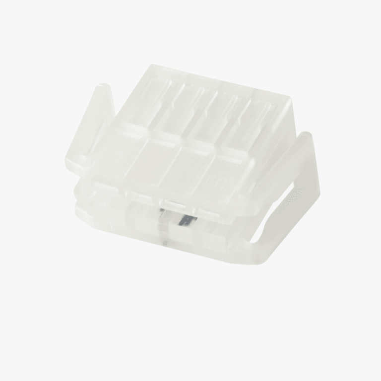 PCB Slot 4Pin Female Connector Natural - UJU ELECTRONICS