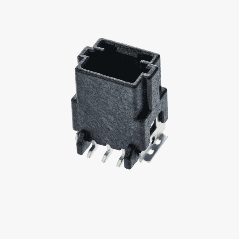 020 3Pin Male Connector Vertical Black SMT type - UJU ELECTRONICS