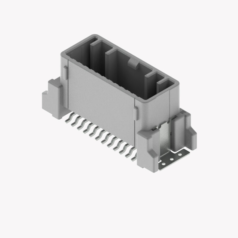025 Two Row 24Pin Male Connector Vertical Natural SMT type - UJU ...